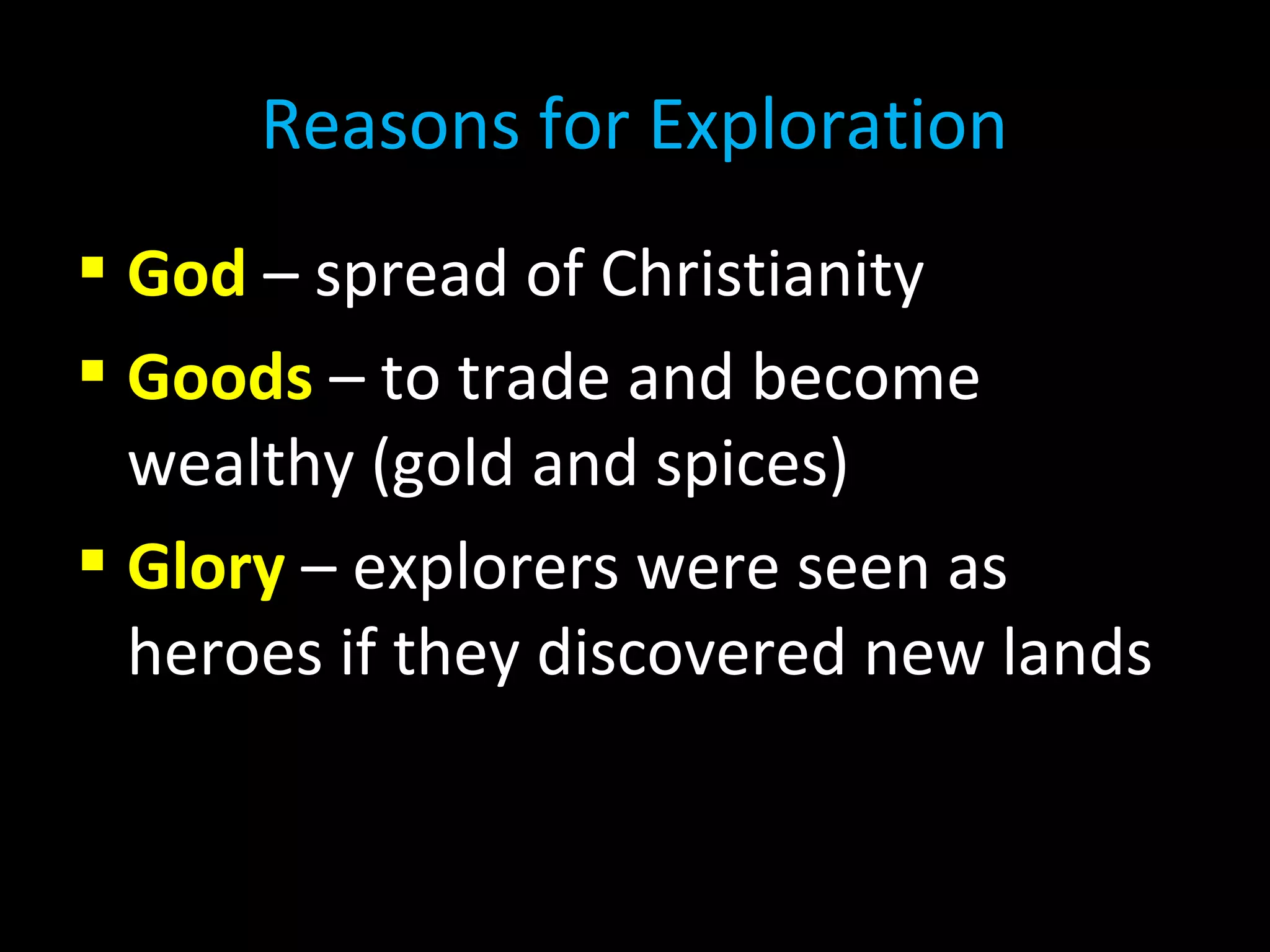 Unit 2 age of exploration- guided notes | PPT