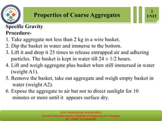 Unit 2 aggregates | PDF