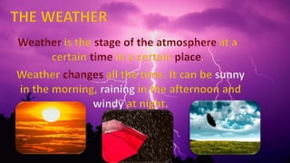 UNIT 2. SOCIAL SCIENCE: AIR AND WEATHER | PPT