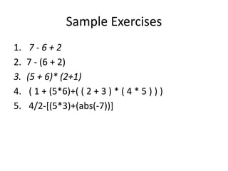 Unit 2 application of stack | PPTX