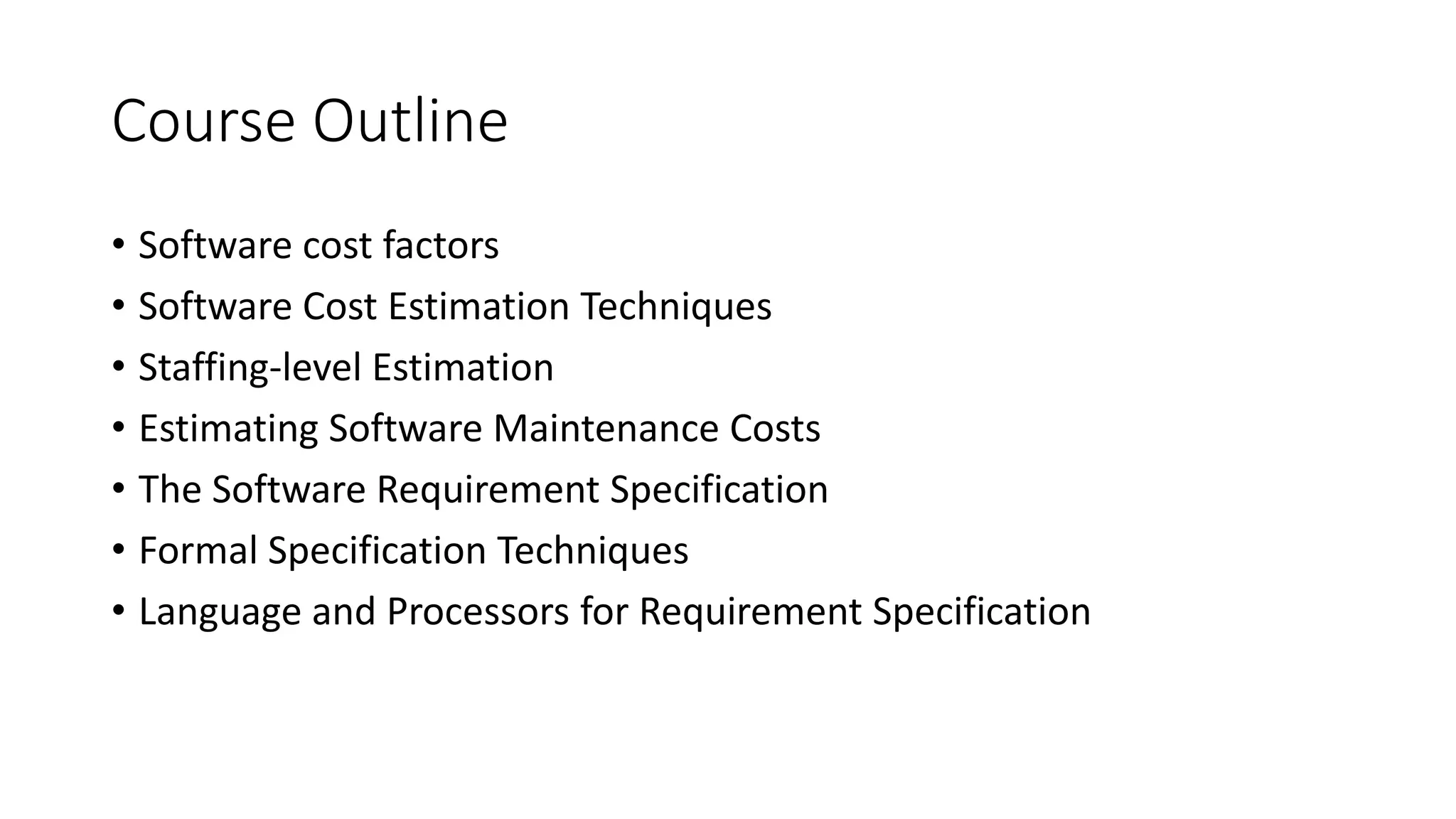 UNIT 2-APPLYING THE SOFTWARE COST ESTIMATION.pptx | Computer Software ...