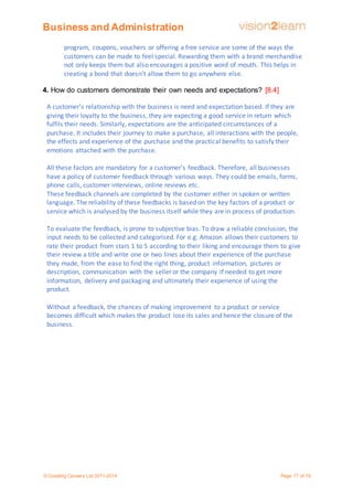 Business and Admin Level 2 Unit 2 assessment answers | DOCX