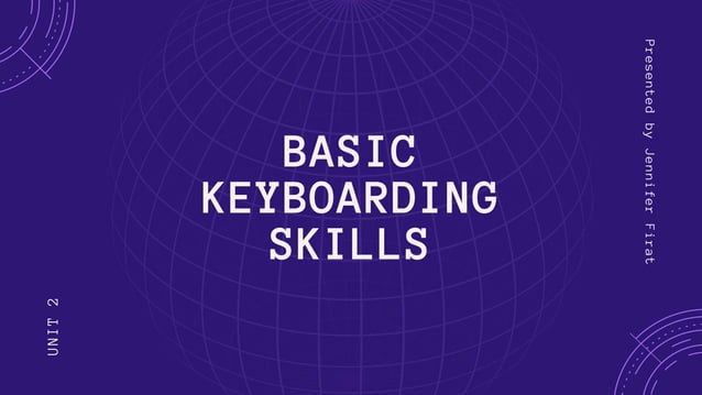 Basic Computer keyboarding Skills | PPTX