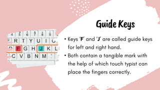 Basic Computer keyboarding Skills | PPTX