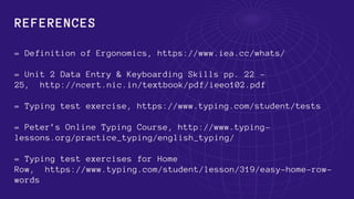 Basic Computer keyboarding Skills | PPTX