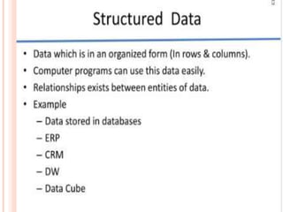 Unit 2 - Big Data - Structured and Unstructured.pptx