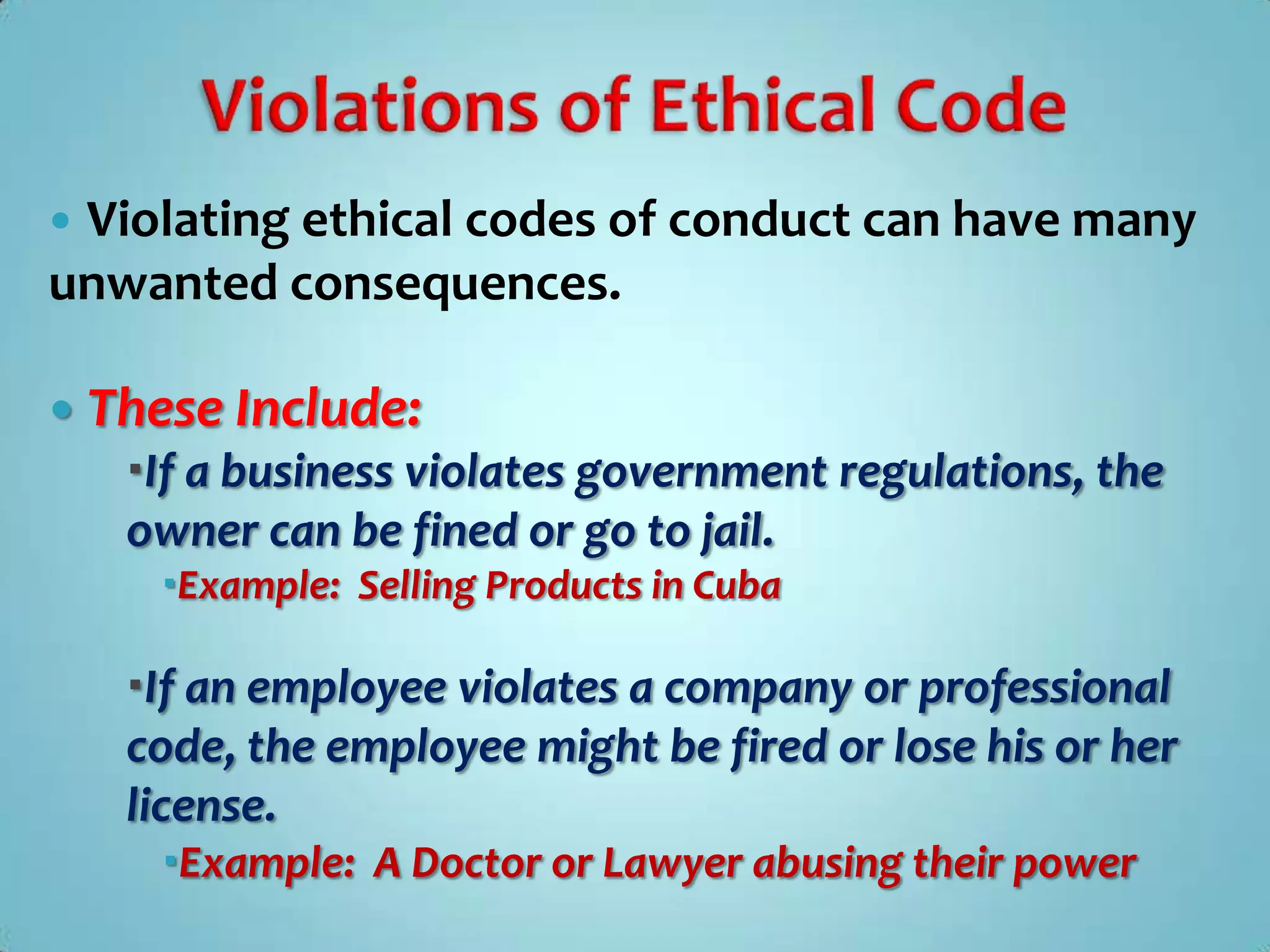 Unit 2: Business Ethics & Social Responsibility | PPTX