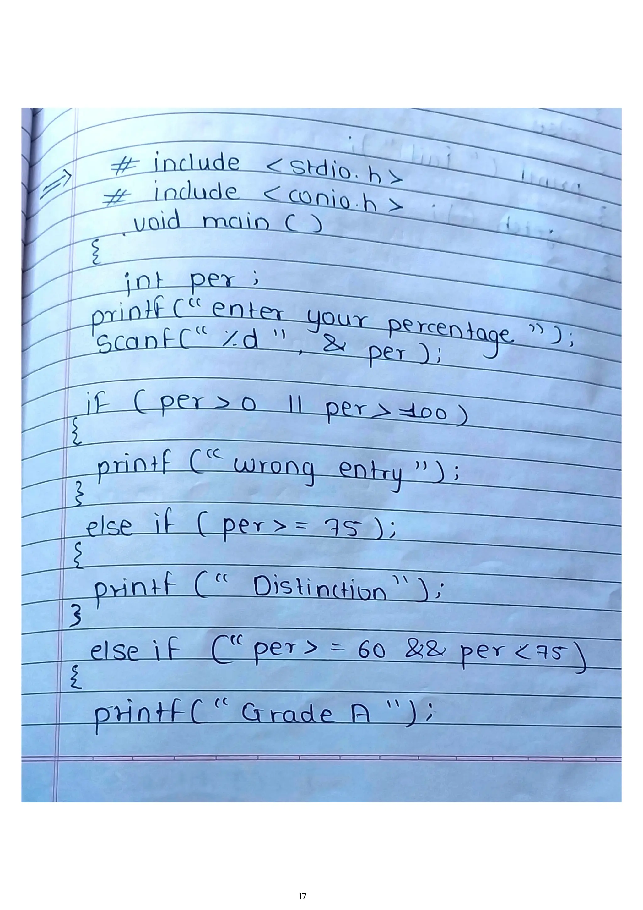 Control Structures in c decision making branching statement | PDF