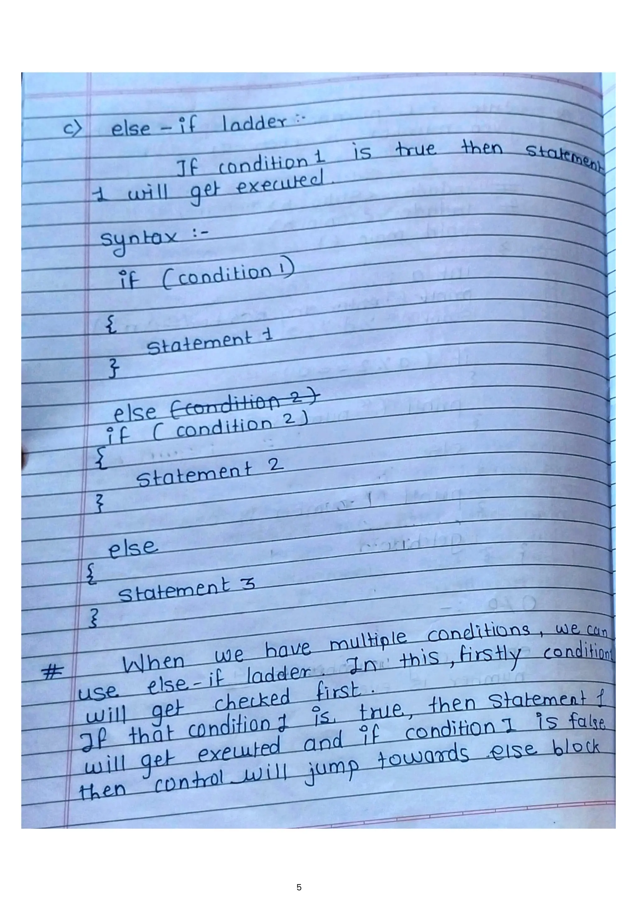 Control Structures in c decision making branching statement | PDF