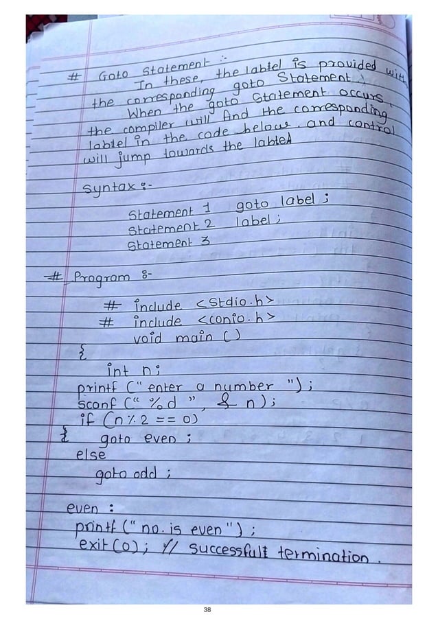 Control Structures in c decision making branching statement | PDF
