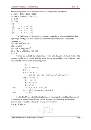 Unit2 cad/ cam | PDF