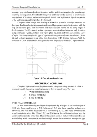 Unit2 cad/ cam | PDF