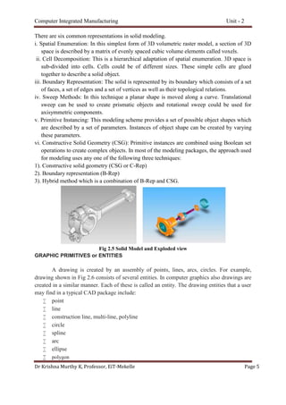 Unit2 cad/ cam | PDF