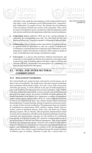 Unit 2 - CHSM - inter-sectoral co-ordination -document-part 3 | PDF