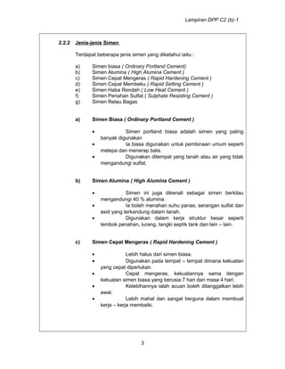Unit 2 concrete material 2.1-2.4 | DOC