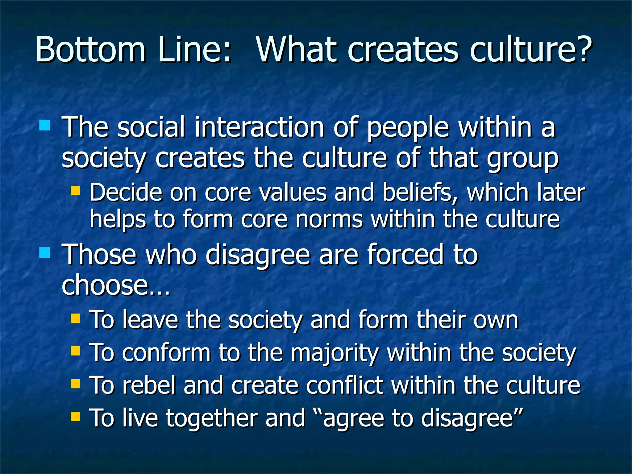 Unit 2 - culture | PPT