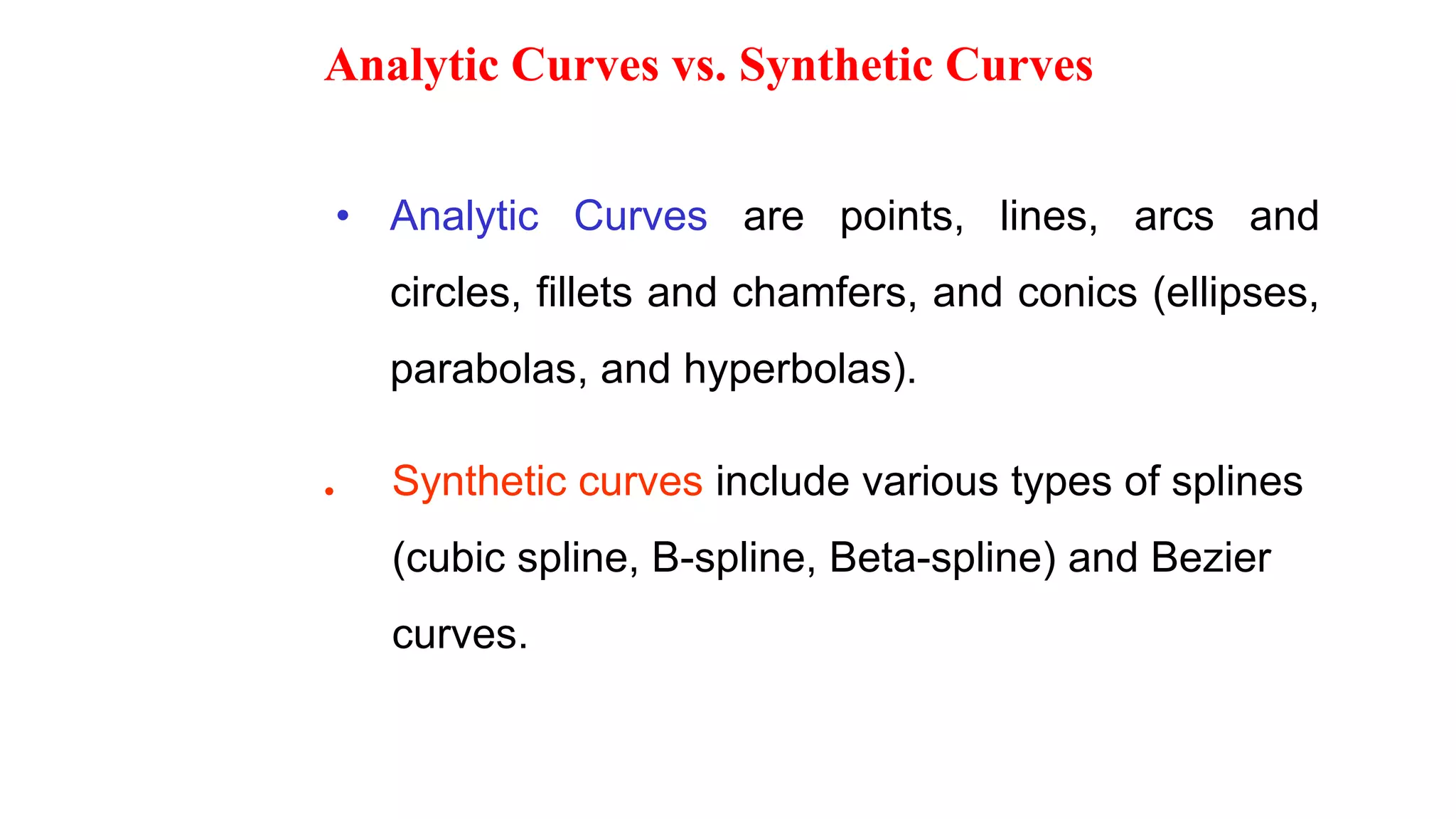 Unit 2 curves & surfaces | PPTX