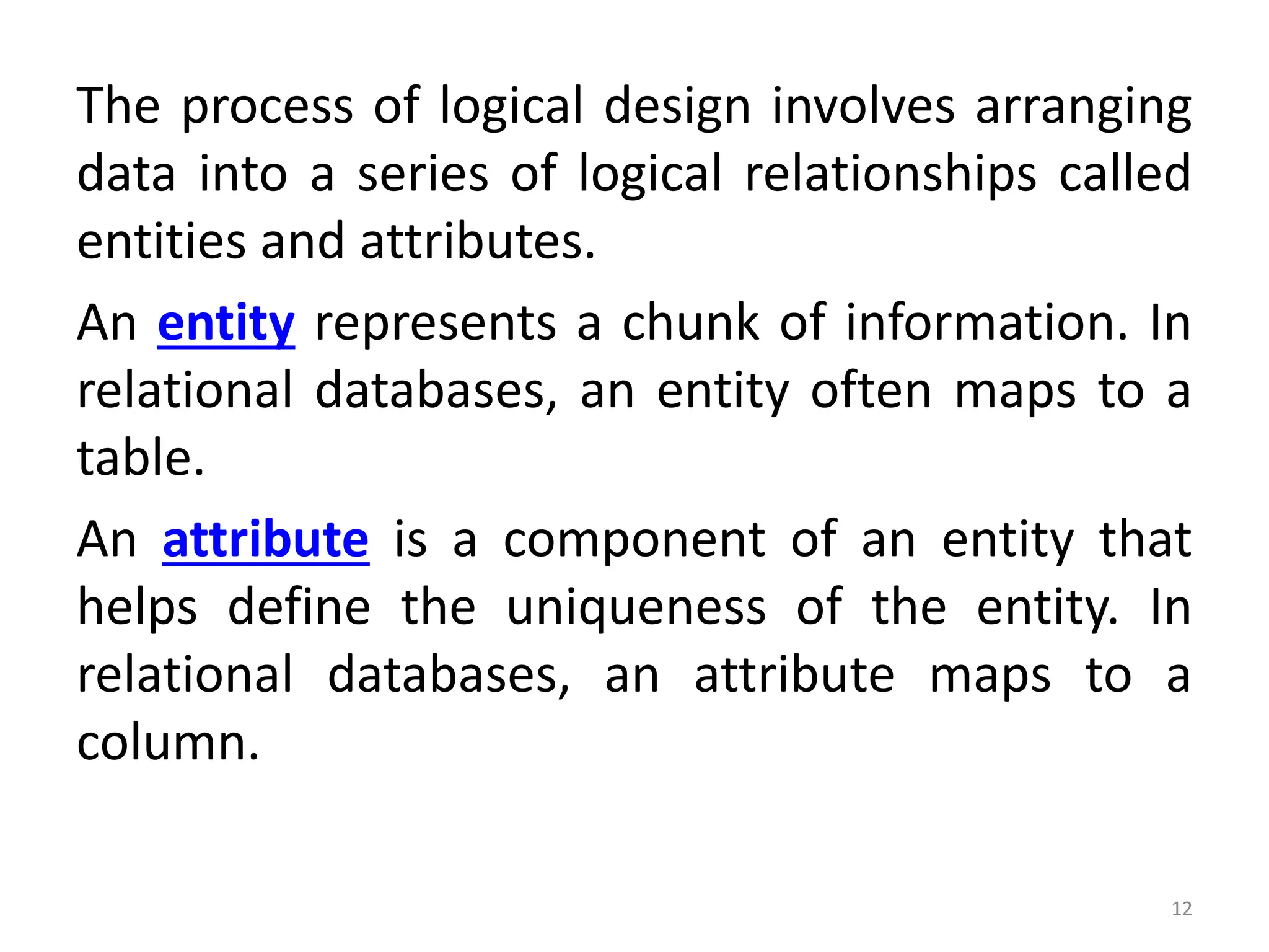 Unit 2- Data Warehouse Logical Design.pptx | Databases | Computer Software and Applications