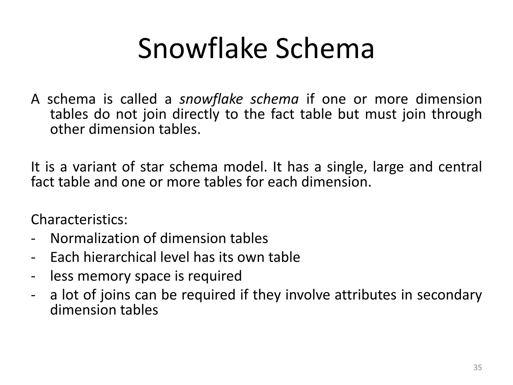 Unit 2- Data Warehouse Logical Design.pptx | Databases | Computer Software and Applications