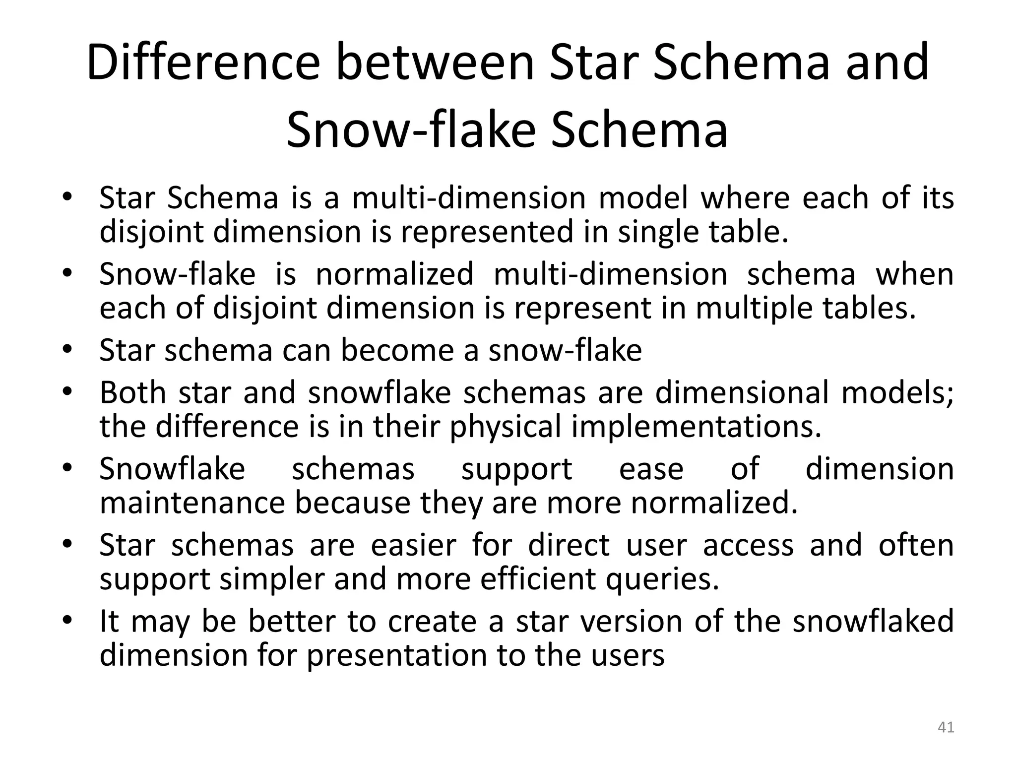 Unit 2- Data Warehouse Logical Design.pptx | Databases | Computer Software and Applications