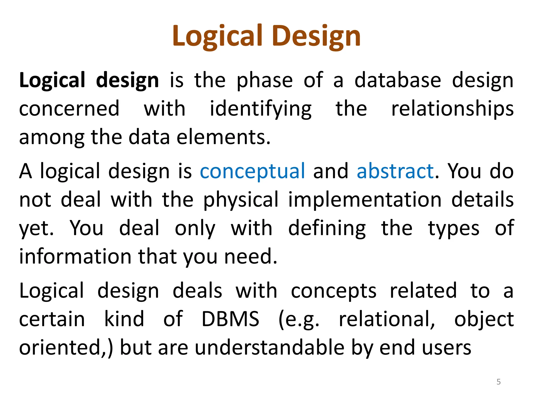 Unit 2- Data Warehouse Logical Design.pptx | Databases | Computer Software and Applications
