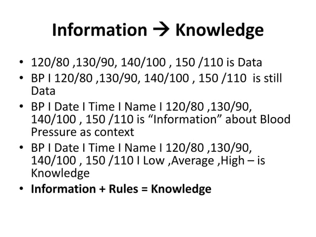 Unit 2- DIKW Model.pptx | Databases | Computer Software and Applications