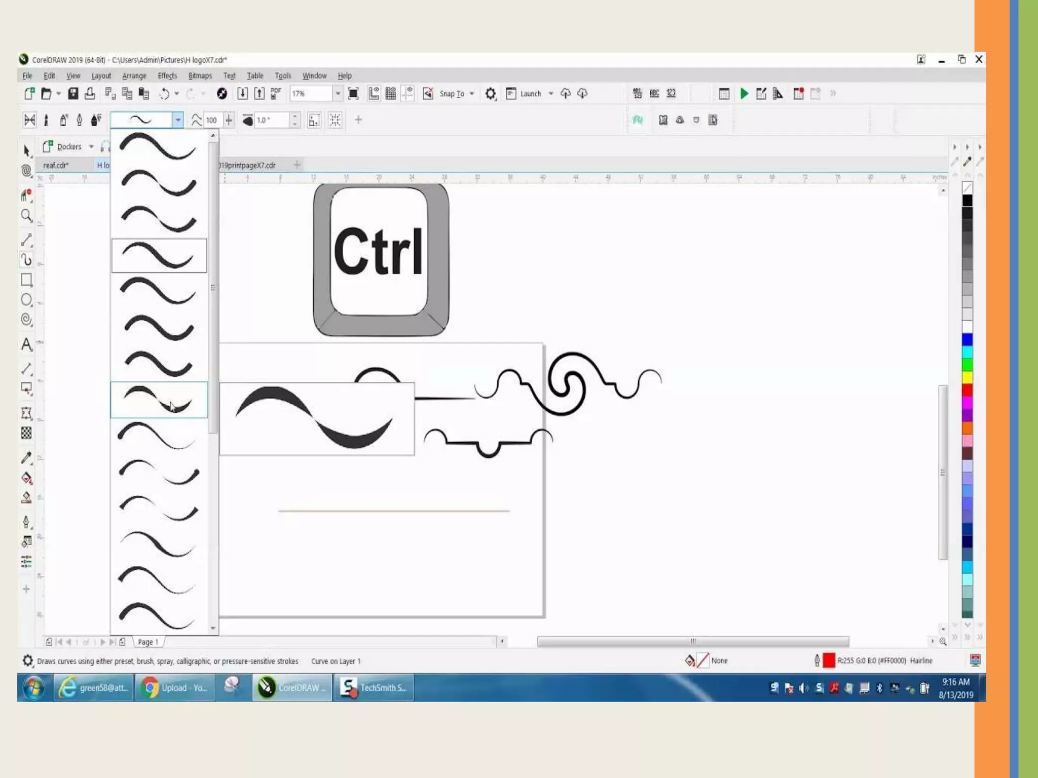 Drawing and Selecting in Coreldraw | PPTX