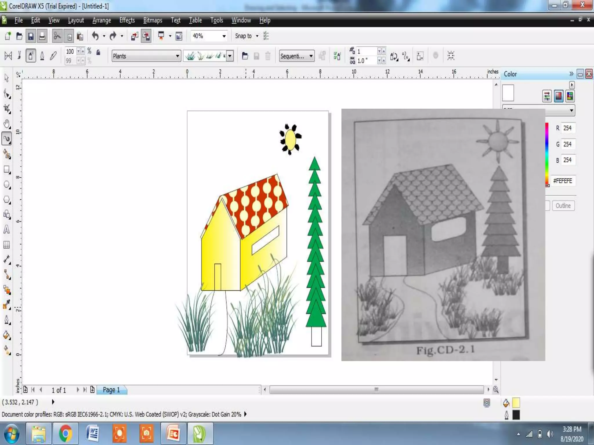 Drawing and Selecting in Coreldraw | PPTX