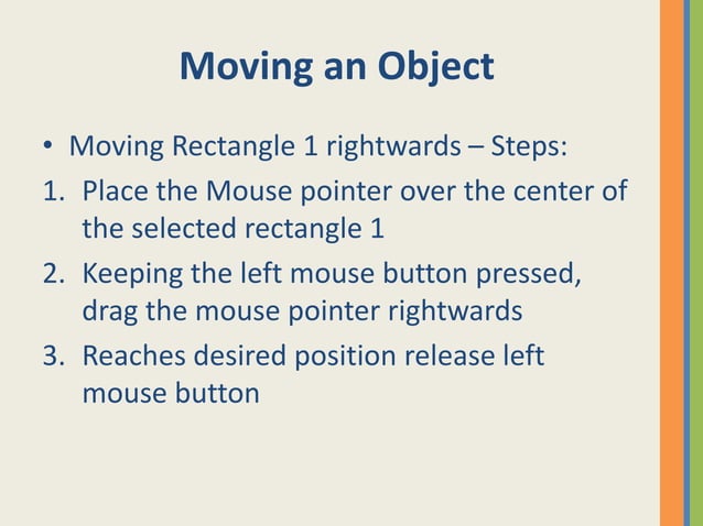 Drawing and Selecting in Coreldraw | PPTX | Desktop Publishing | Computer Software and Applications