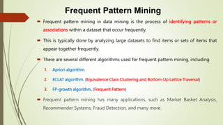 UNIT 2: Part 2: Data Warehousing and Data Mining | PPTX | Databases | Computer Software and ...