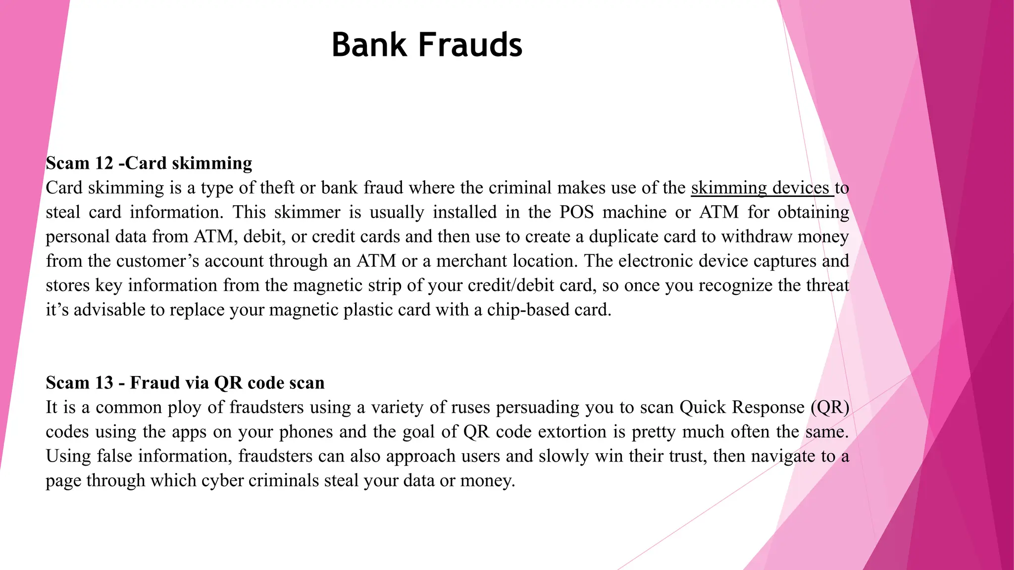 Unit 2- Economic Offences Types of Frauds | PPTX