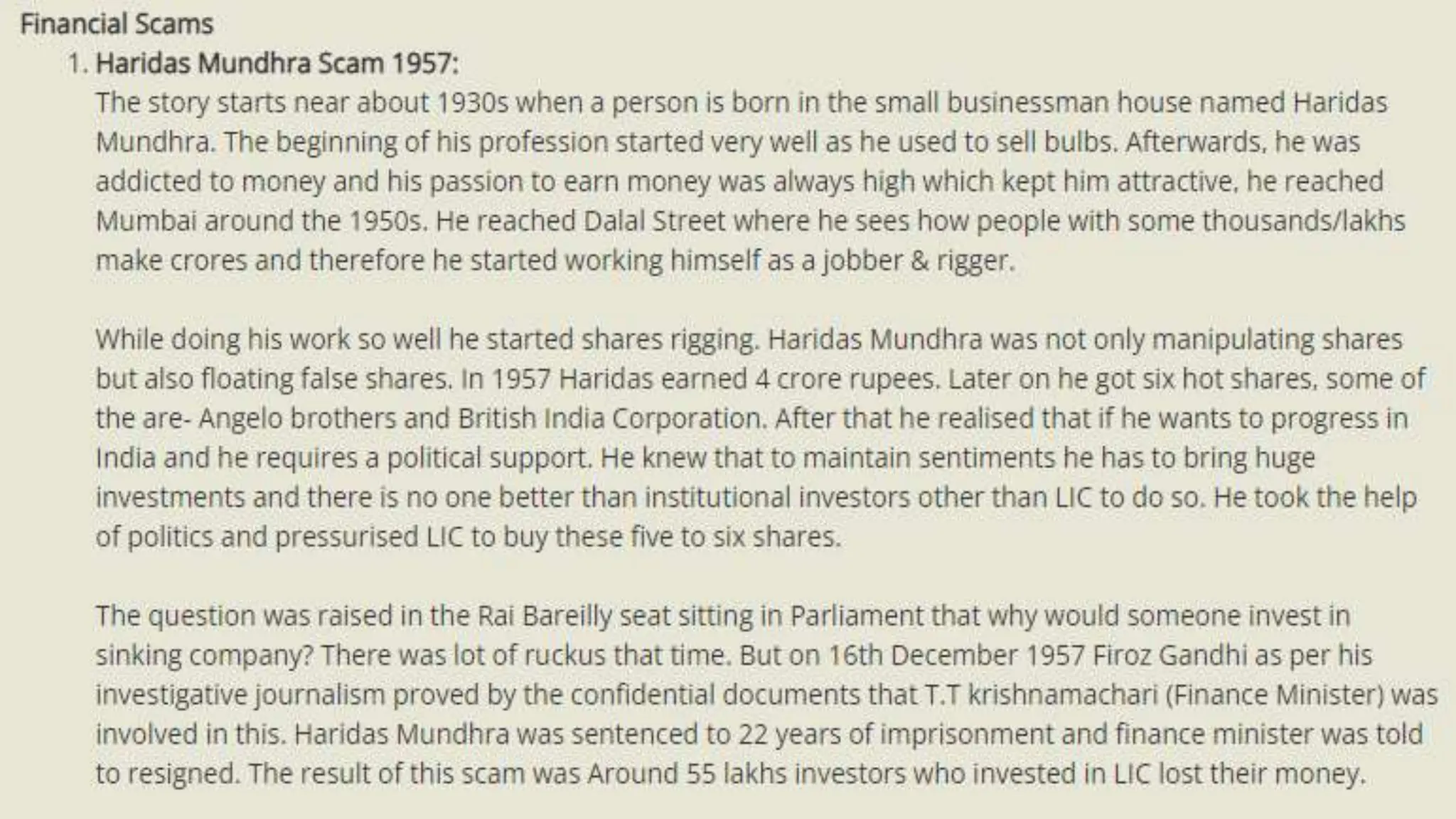 Unit 2- Economic Offences Types of Frauds | PPTX