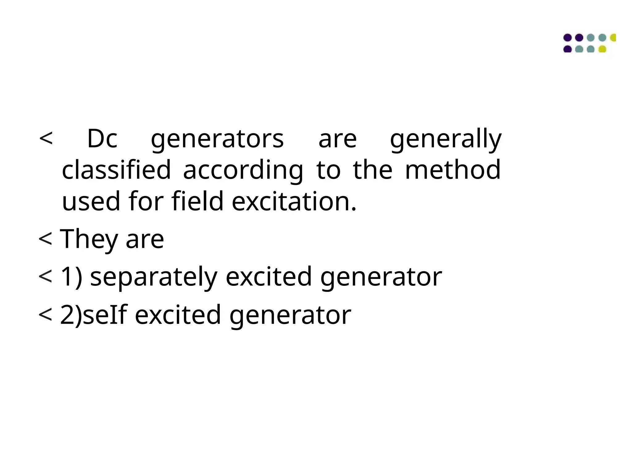 Unit 2-Electrical Machines.DC motor and DC generator, AC motor and AC ...