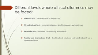 Unit 2- Ethical dilemma and decision making.pptx.pdf