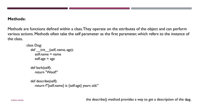 Functions in python, types of functions in python | PPTX