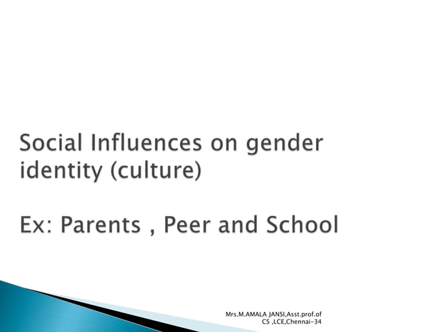 Unit2-GENDER IDENTITY AND SOCIALIZATION PROCESS -Notes.pptx