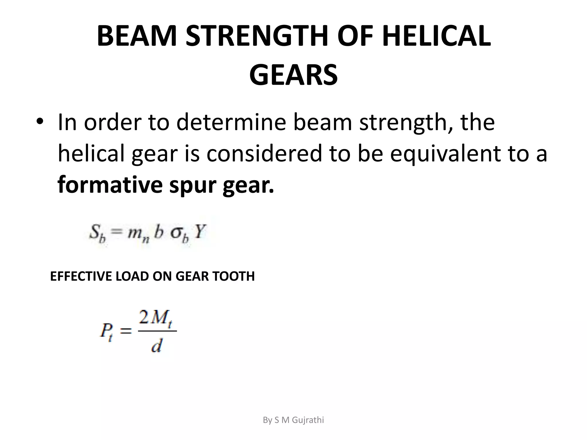 Unit 2 - Helical gear & Bevel gears.pptx