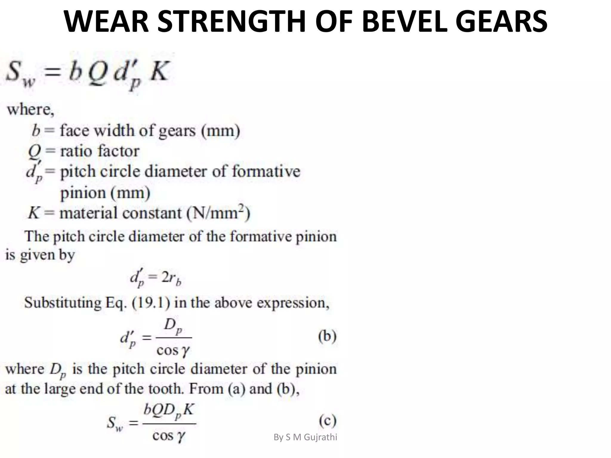 Unit 2 - Helical gear & Bevel gears.pptx