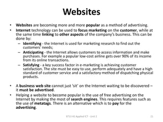 CIE AS Level Applied ICT Unit 2 - How Organisations Use ICT | PPT