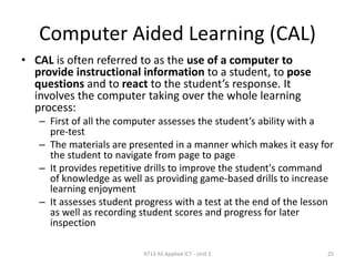 CIE AS Level Applied ICT Unit 2 - How Organisations Use ICT | PPT