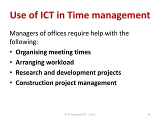 CIE AS Level Applied ICT Unit 2 - How Organisations Use ICT | PPT