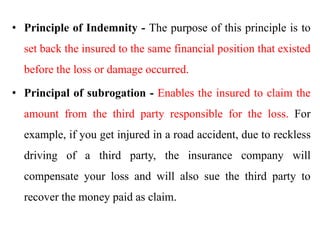 Unit 2 insurance | PPTX