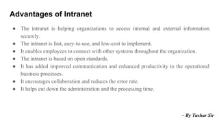 UNIT2_ - Internet and Intranet.pptxhjjjjjjjjh | PPTX
