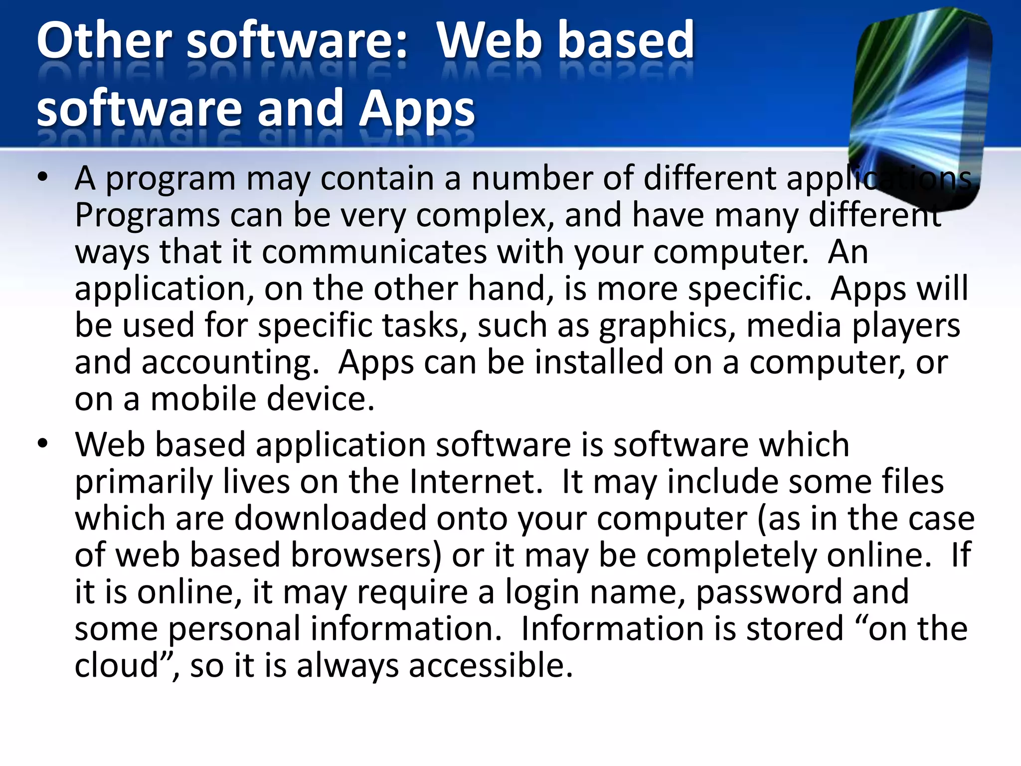 Unit 2 introduction to windows 7 | PPTX | Operating Systems | Computer ...