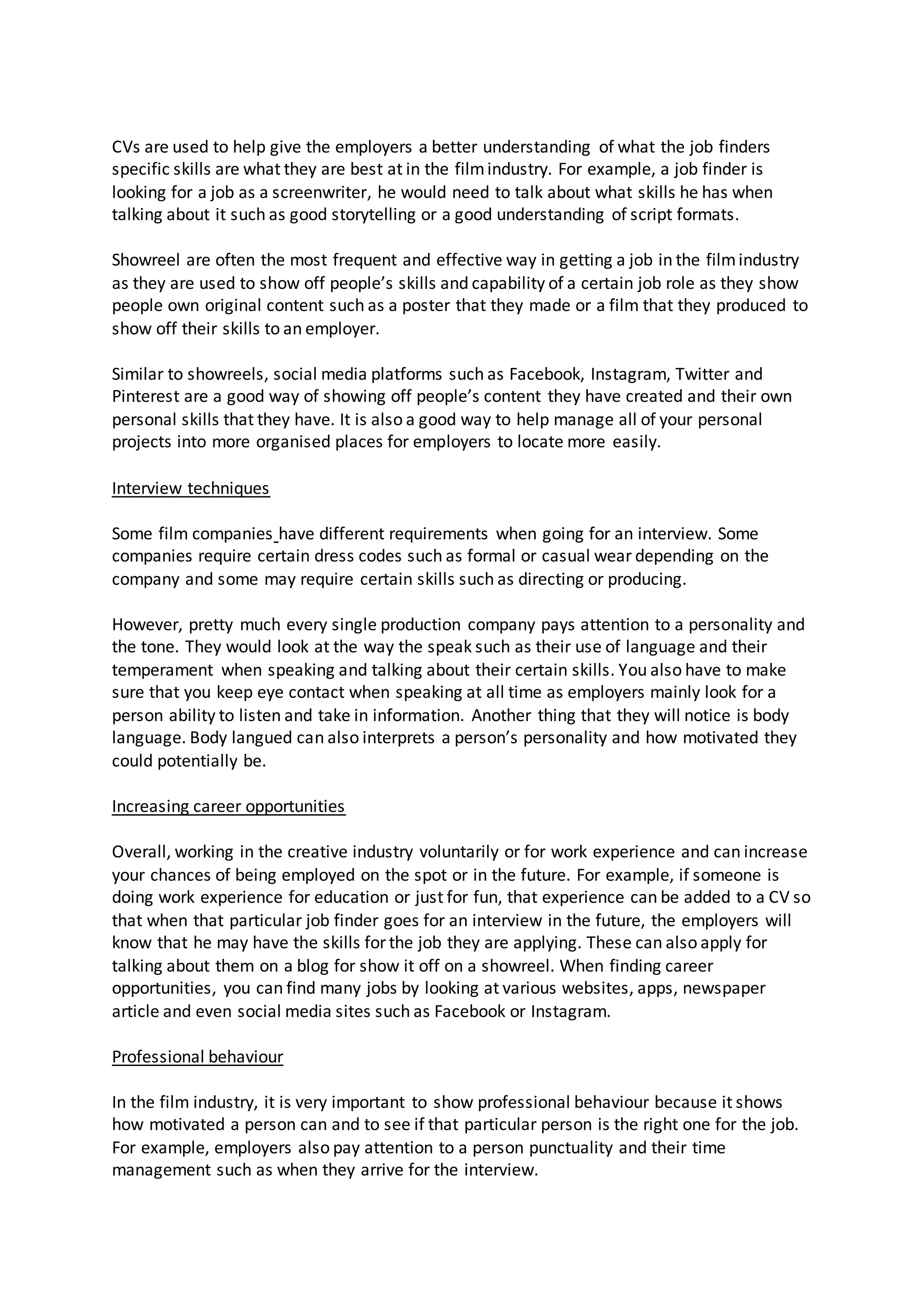 Unit 2 learning aim a and b | PDF