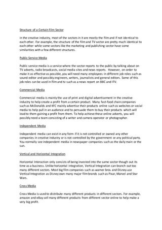 Unit 2 learning aim a and b | PDF