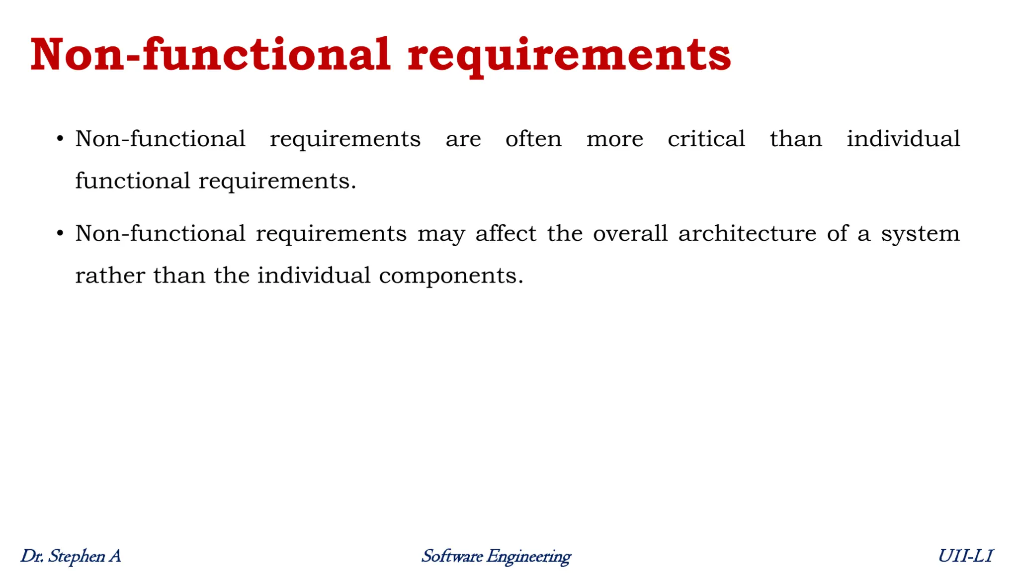 Unit 2 Lecture 1 Software Requirements Engineeringpdf Free Download