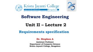 Unit 2 - Lecture 2 -Requirements specification.pdf