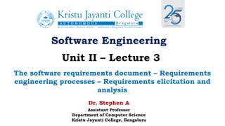 Unit 2 - Lecture 3 - The software requirements document.pdf