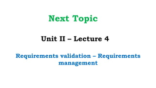 Unit 2 - Lecture 3 - The software requirements document.pdf